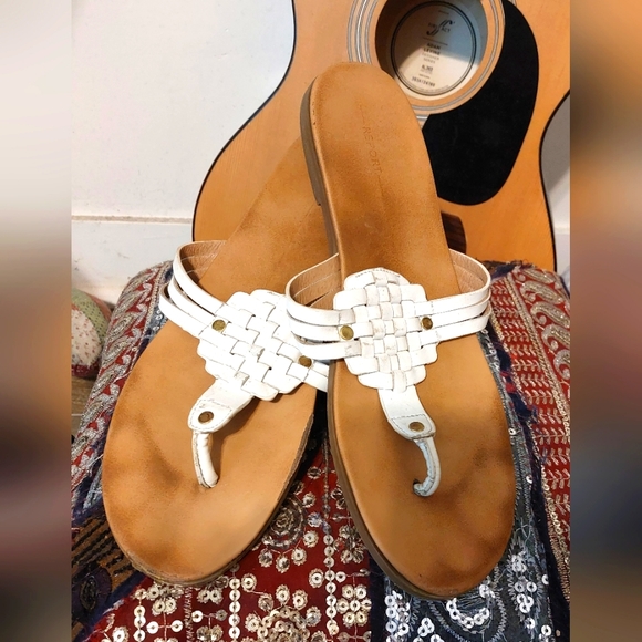 Report | Shoes | Report Sandals Worn With Few Scraches On Details Gold ...